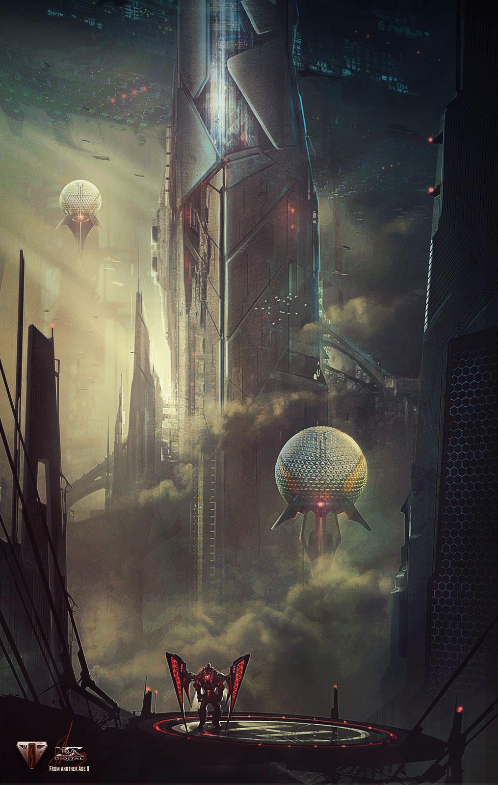 Project T-13S | THE ART OF SEBASTIEN HUE